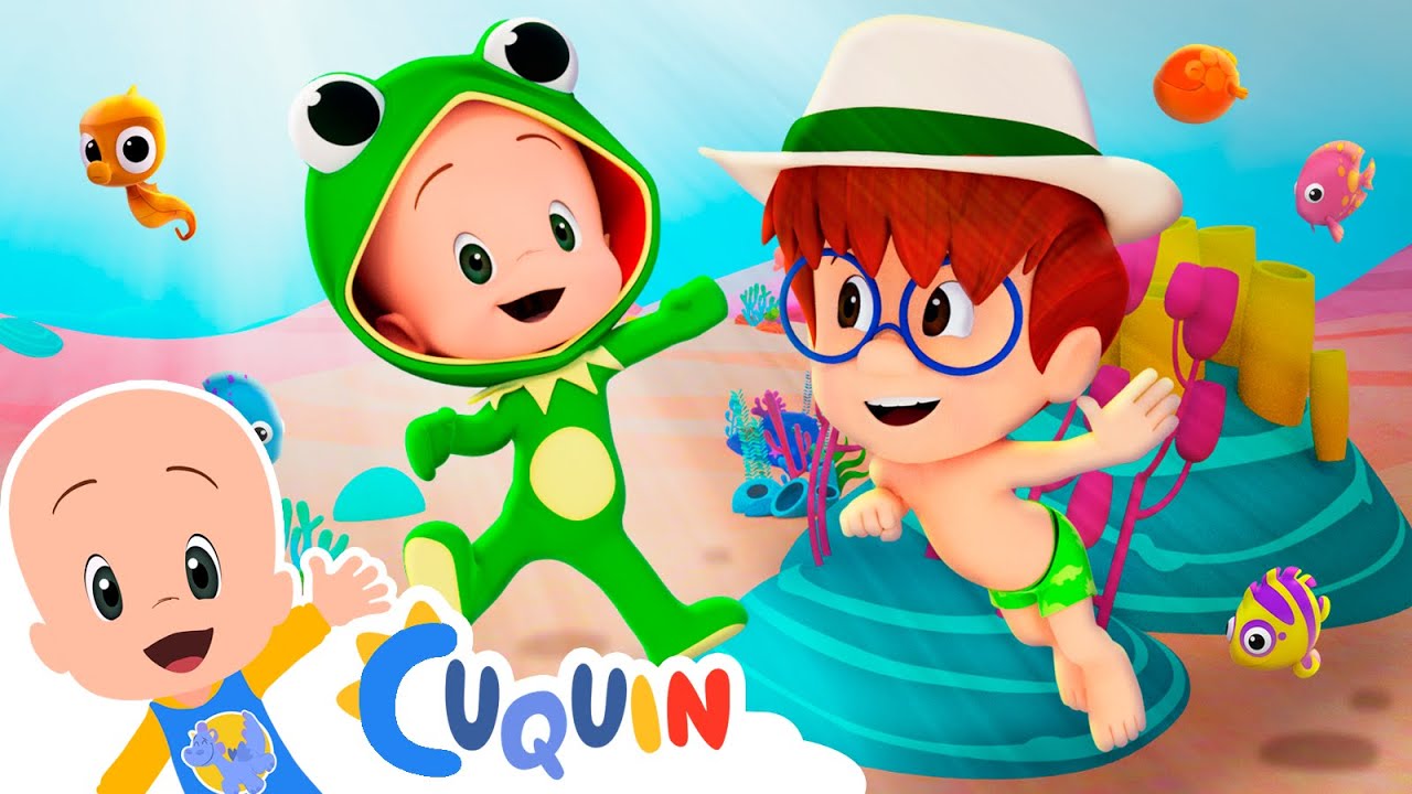 The Frog Song 🐸 | Cleo and Cuquin Nursery Rhymes for Kids - YouTube