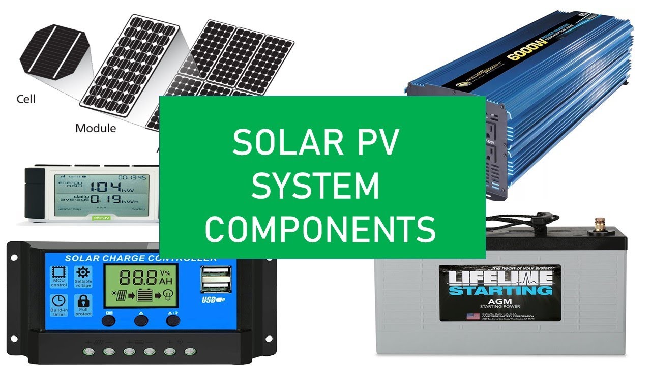 Components of Solar PV System - YouTube
