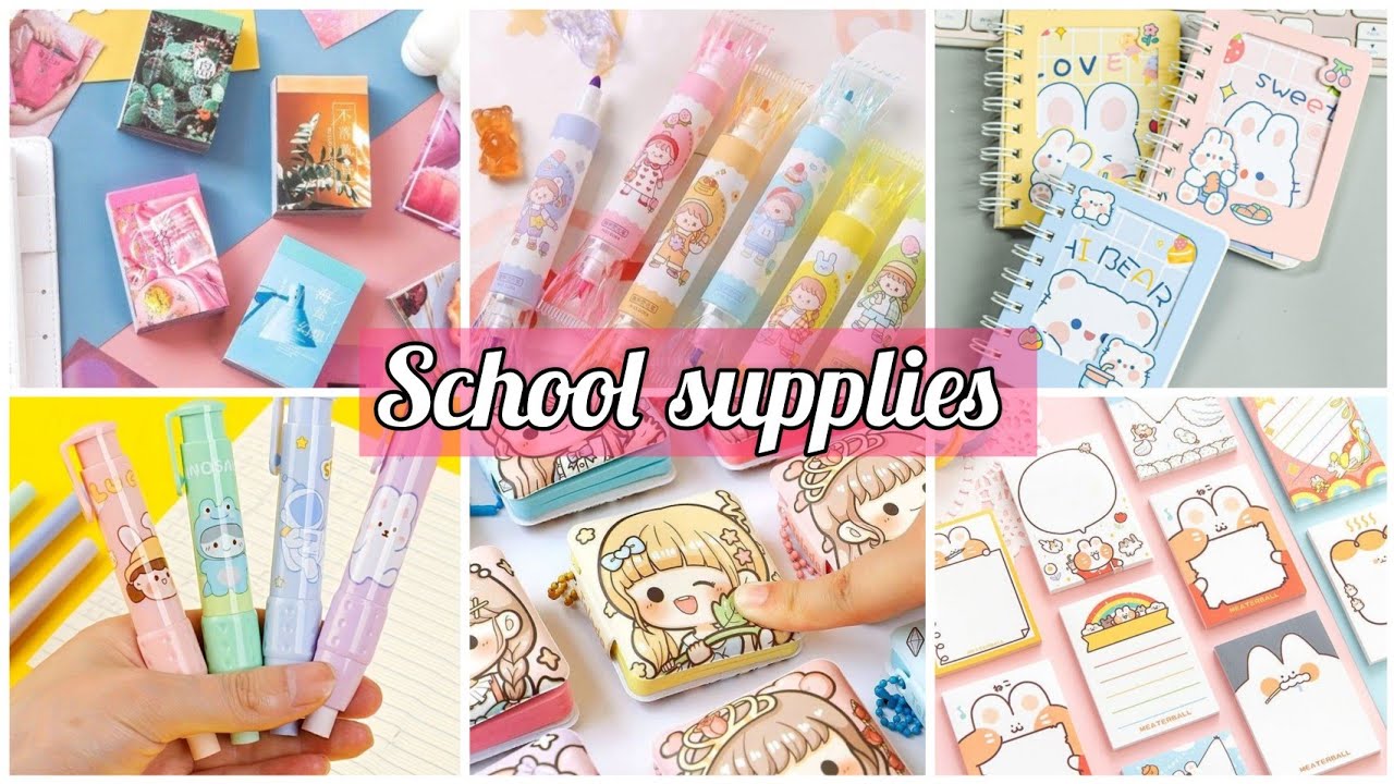 How to make beautiful stationery🌷/ DIY crafts stationery / homemade art ...