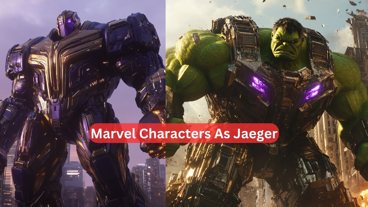 Marvel Characters As Jaeger - YouTube