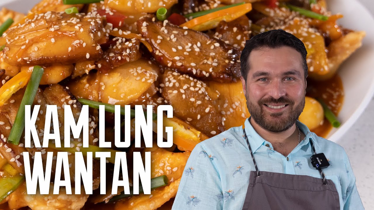 COMO PREPARAR KAM LU WANTAN (KAM LUNG WANTAN) Y NABO ENCURTIDO ...