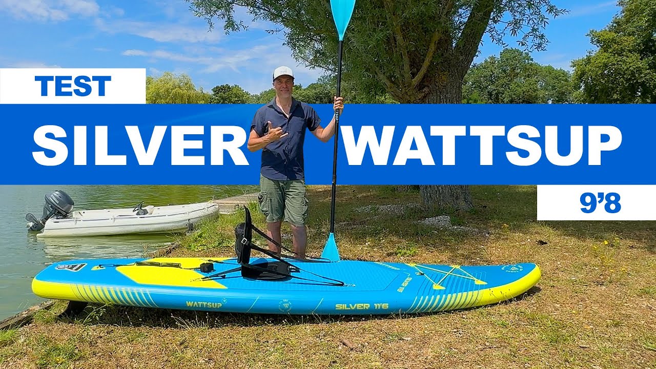 Test paddle WATTSUP SILVER 11'6 disponible chez DECATHLON - YouTube