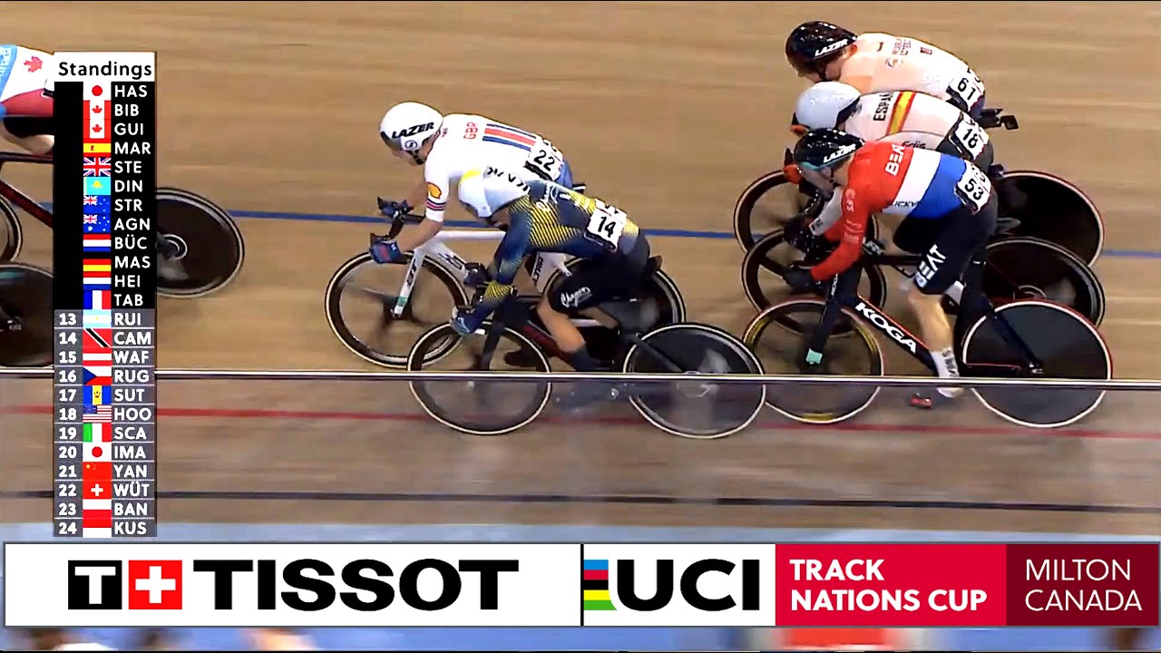 Men Elimination Race | 2023 Tissot UCI Track Nations Cup - Milton ...