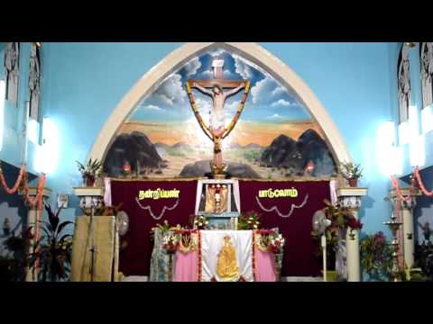 Munchirai punitha arockia annai aalaiam festival - YouTube