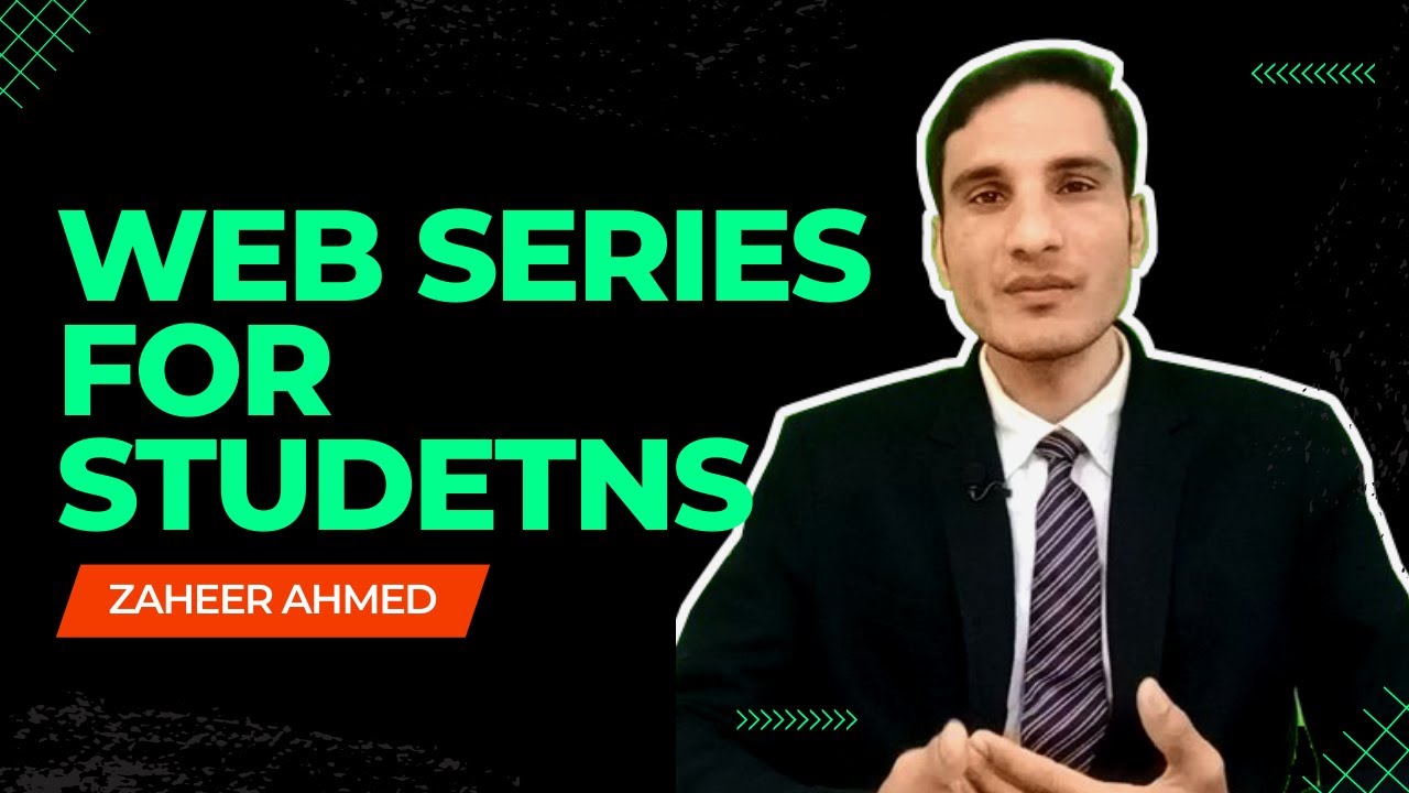 Best Web Series for Computer Science Students | Zaheer Ahmed - YouTube