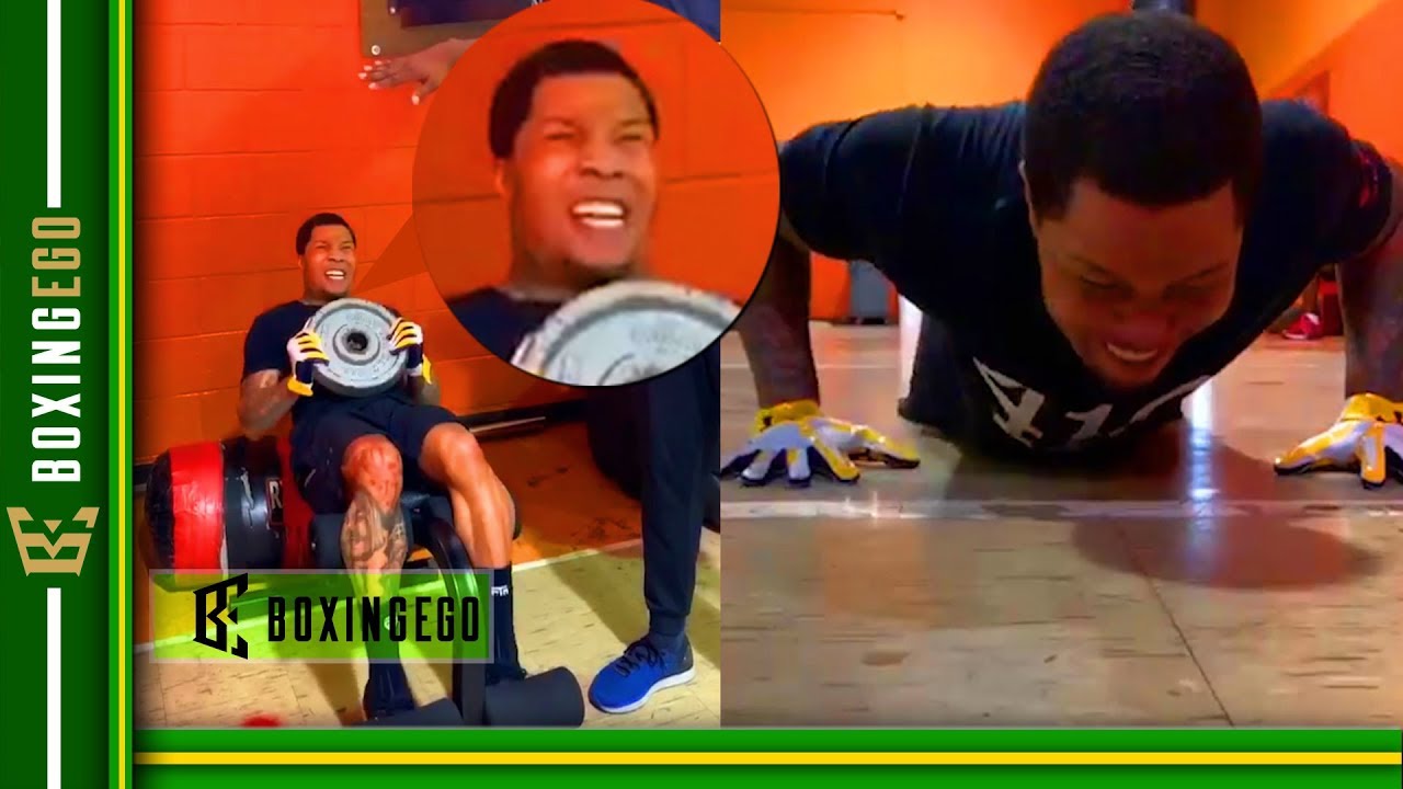 HE'S BACK! Gervonta "Tank" Davis Pushes Body Grueling Training For ...