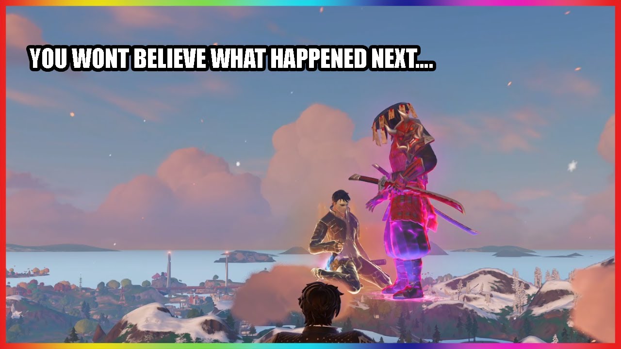 FORTNITE CHAPTER 6 SEASON 1 MINI LIVE EVENT - YouTube