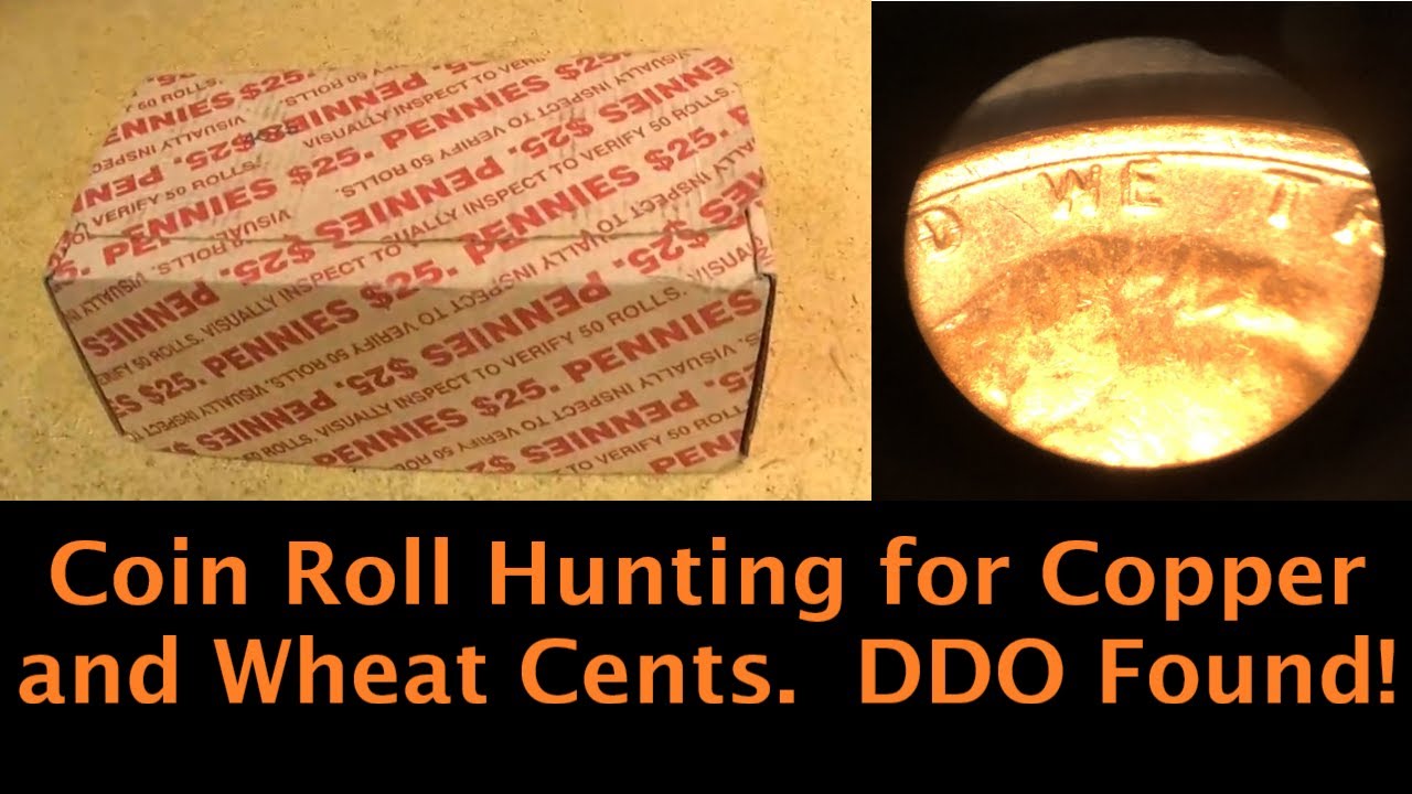 Coin Roll Hunting for Copper, Wheat Cents, Varieties and Errors - DDO ...