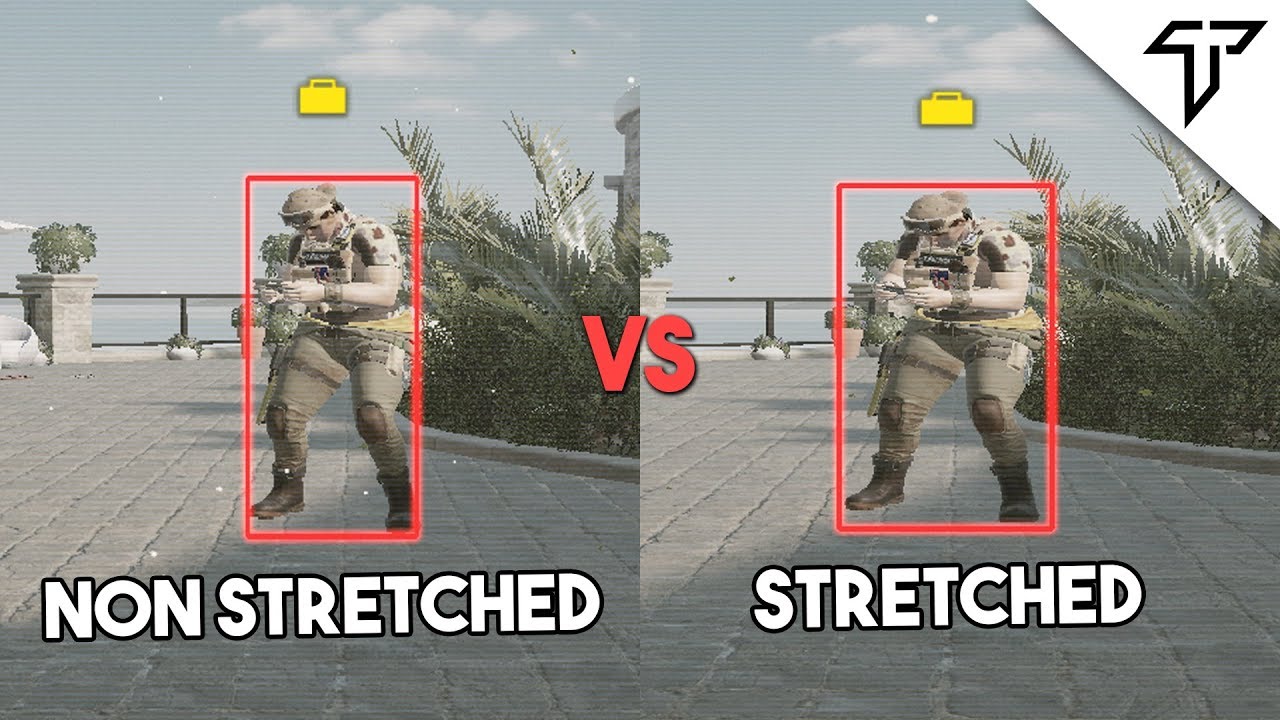 Stretched VS Non Stretched Rainbow Six Siege - YouTube
