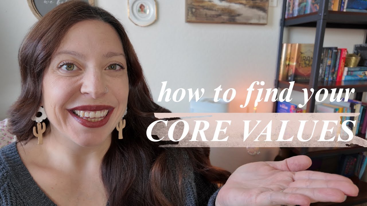 How To Identify Your Core Values: Values Vs. Goals - YouTube
