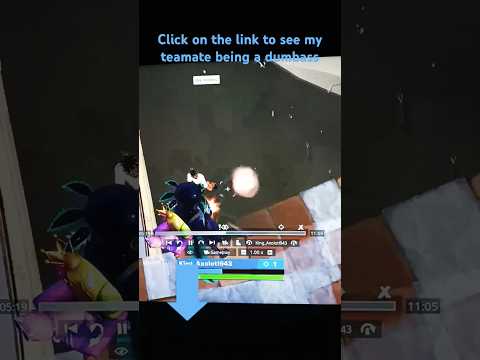 Clutching up for my duo! #fortnite #fortniteclips #funny