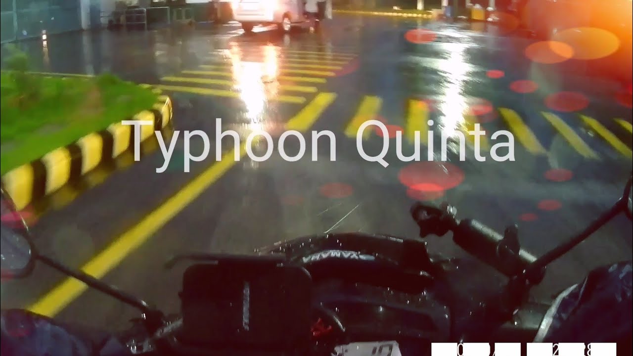 Typhoon Quinta Experience (Kasagsagan ng Bagyong Quinta) - YouTube
