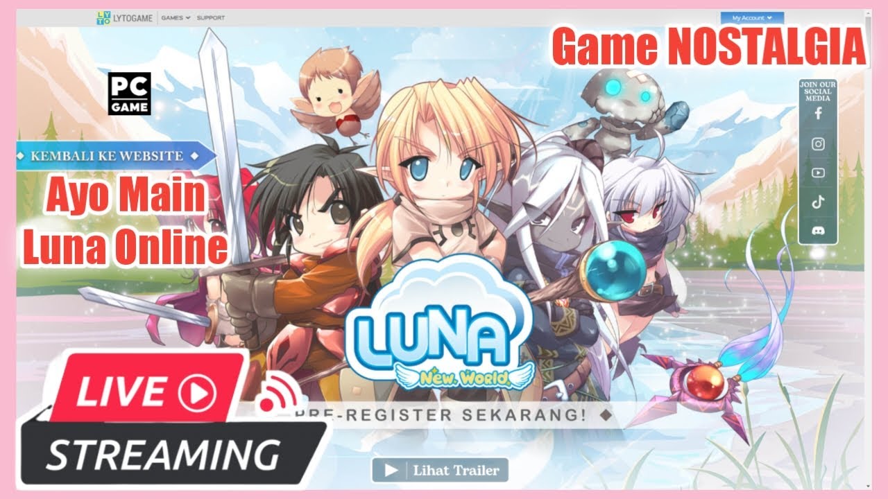 【Luna Online】🔴AKHIRNYA CBT JUGA - MAU LOGIN AJA GACHA!?!? RAME BANGET ...