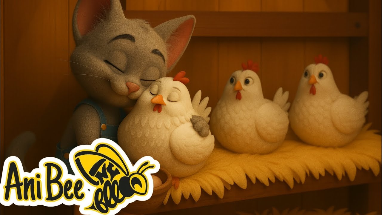 The Farmer in the Dell | Kids Nursery Rhyme Song with Fun Farm Animals ...