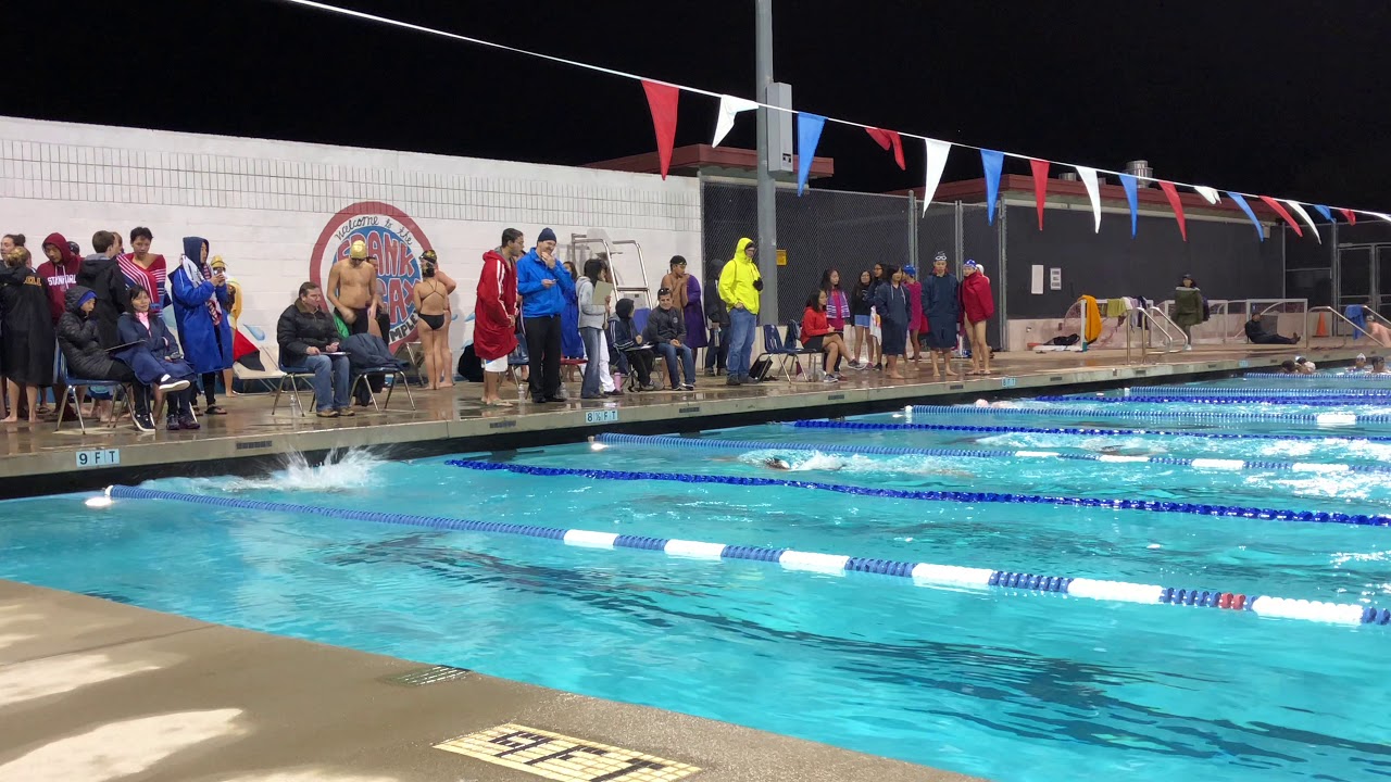 Beau 100 Breaststroke, AHS Swimming - YouTube