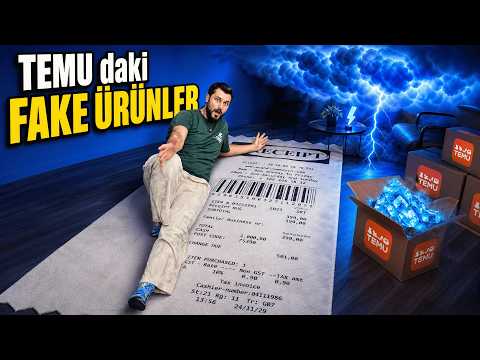 TEMU'da Görüp “Bu Kesin Fake” Dediğim Ürünleri Aldım (Dolandırıldım mı?)