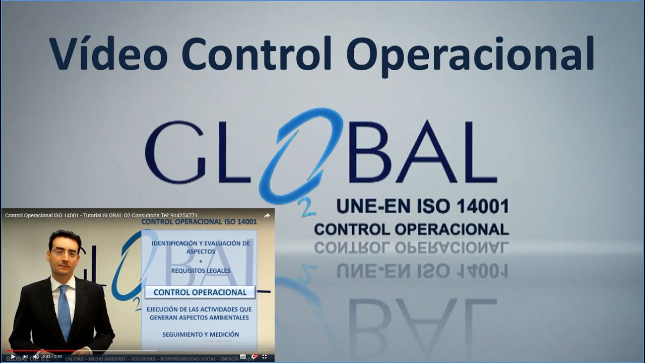 Control Operacional ISO 14001 - Tutorial GLOBAL O2 Consultoria Tel ...