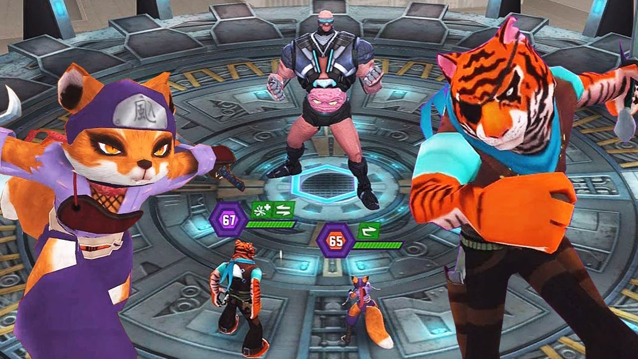 Alopex & Tiger Claw VS Krang Boss - YouTube