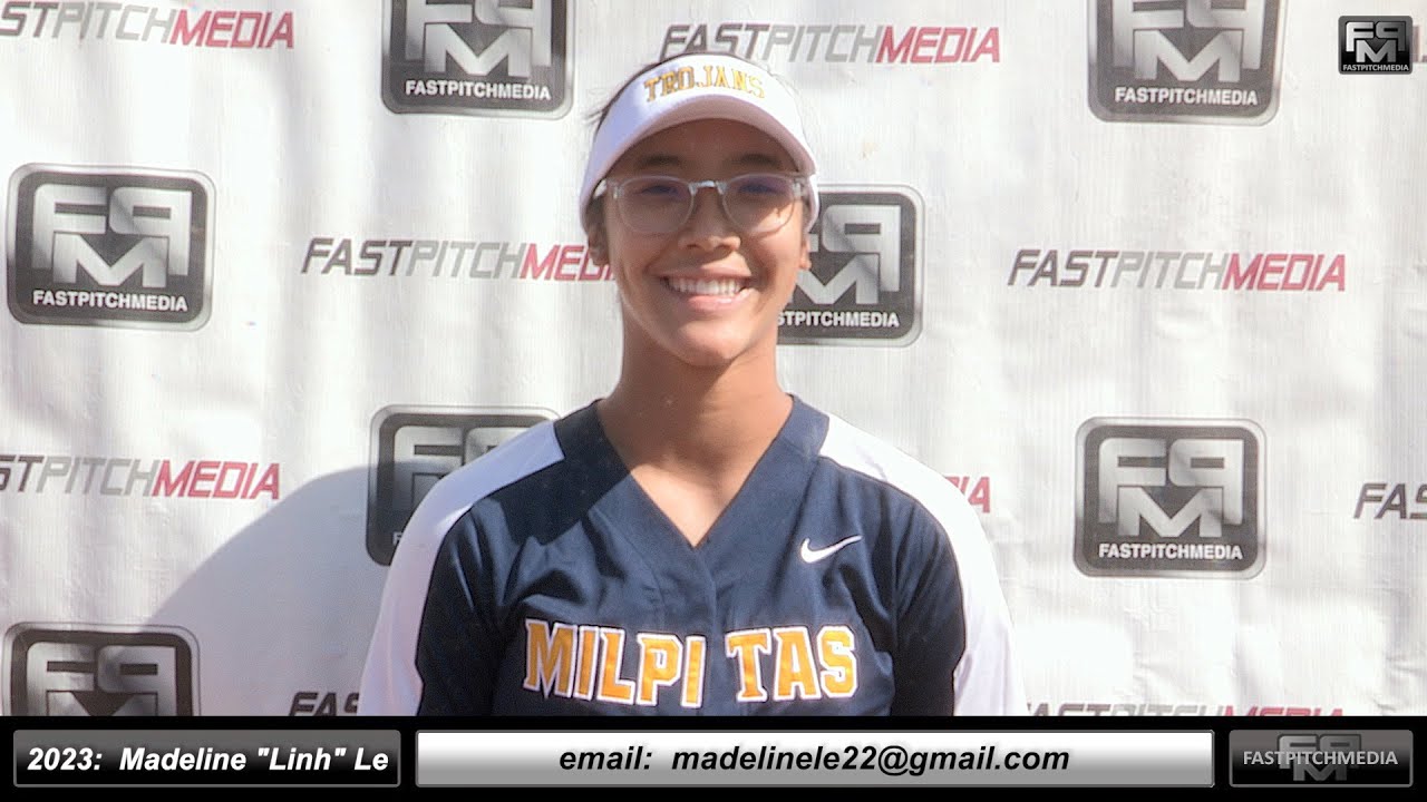 2023 Madeline Linh Le Committed Duke University Athletic Shortstop ...