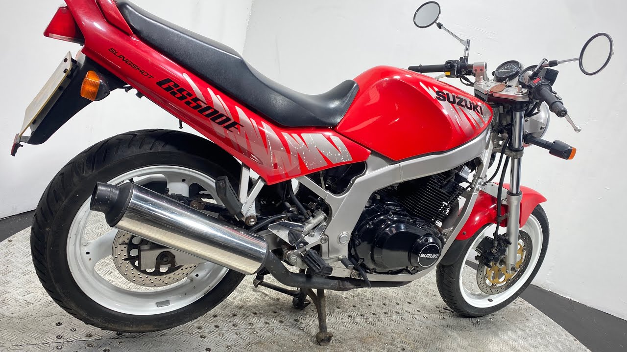 SUZUKI GS500 E 1992 15K WALK AROUND / RUNNING VIDEO - YouTube