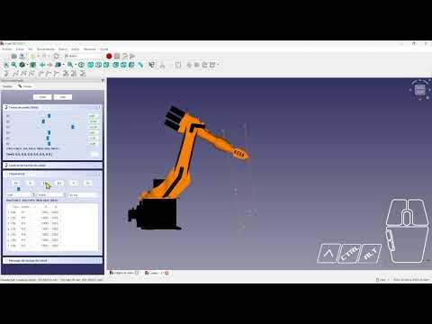 Primeros pasos en el espacio Robot de FreeCAD - YouTube