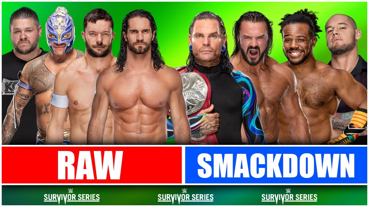 WWE Survivor Series 2021: Team RAW vs Team SmackDown (Epic Match) - YouTube