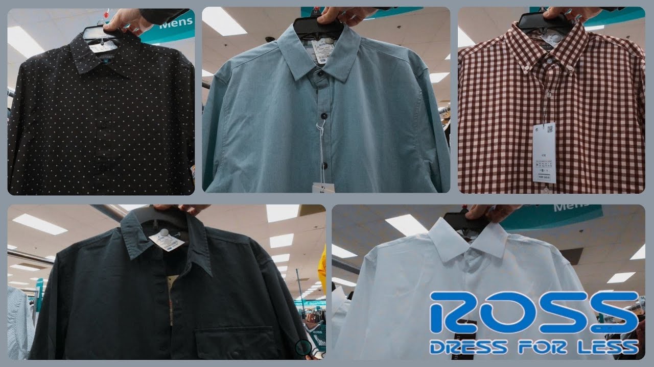 🔥👕ROSS DRESS FOR LESS NEW DESIGNER SHIRTS FOR LESS M05 - YouTube
