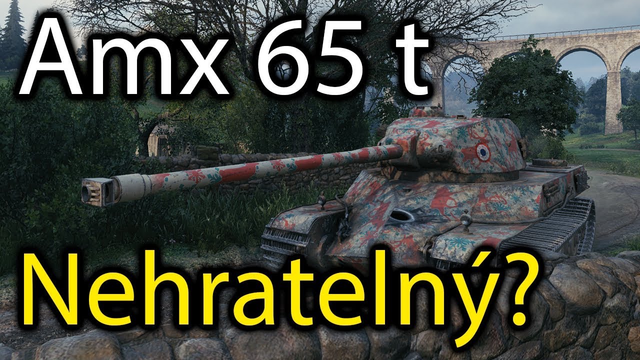 World of Tanks - Amx 65 t - Nehratelný? - YouTube