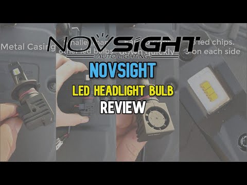 Novsight Led Headlight Bulb Review - YouTube