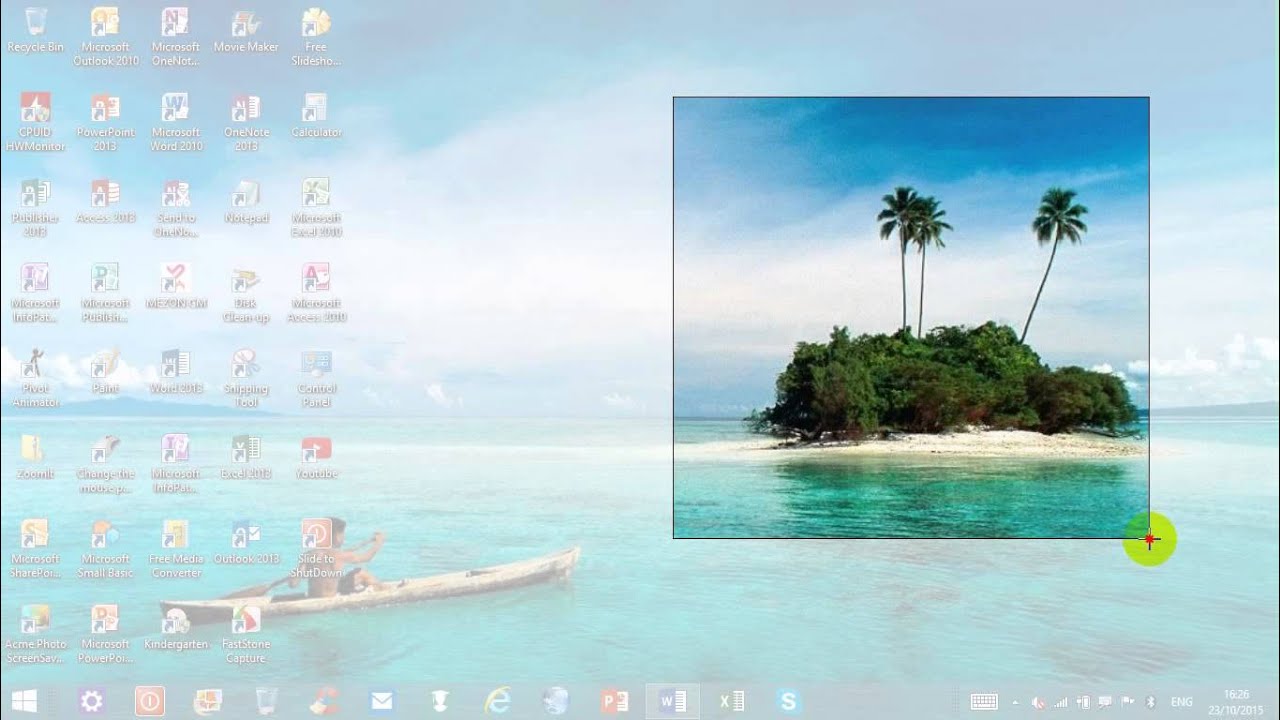 Screen Clipping in Microsoft Word 2013 - YouTube