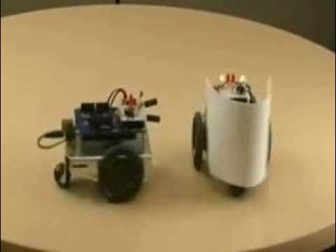 Eltizam | Robot Follow the Leader with BOE Shield Bots for Arduino - YouTube