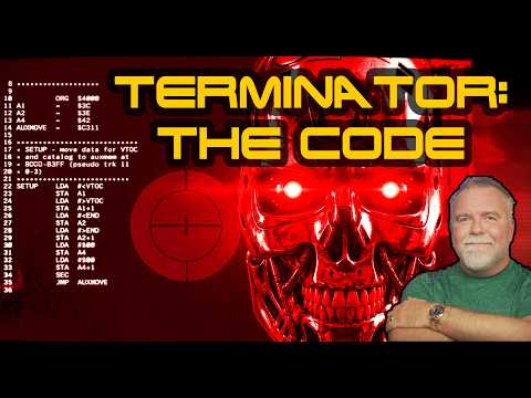 Terminator: The Story of the 6502 Code You See Onscreen