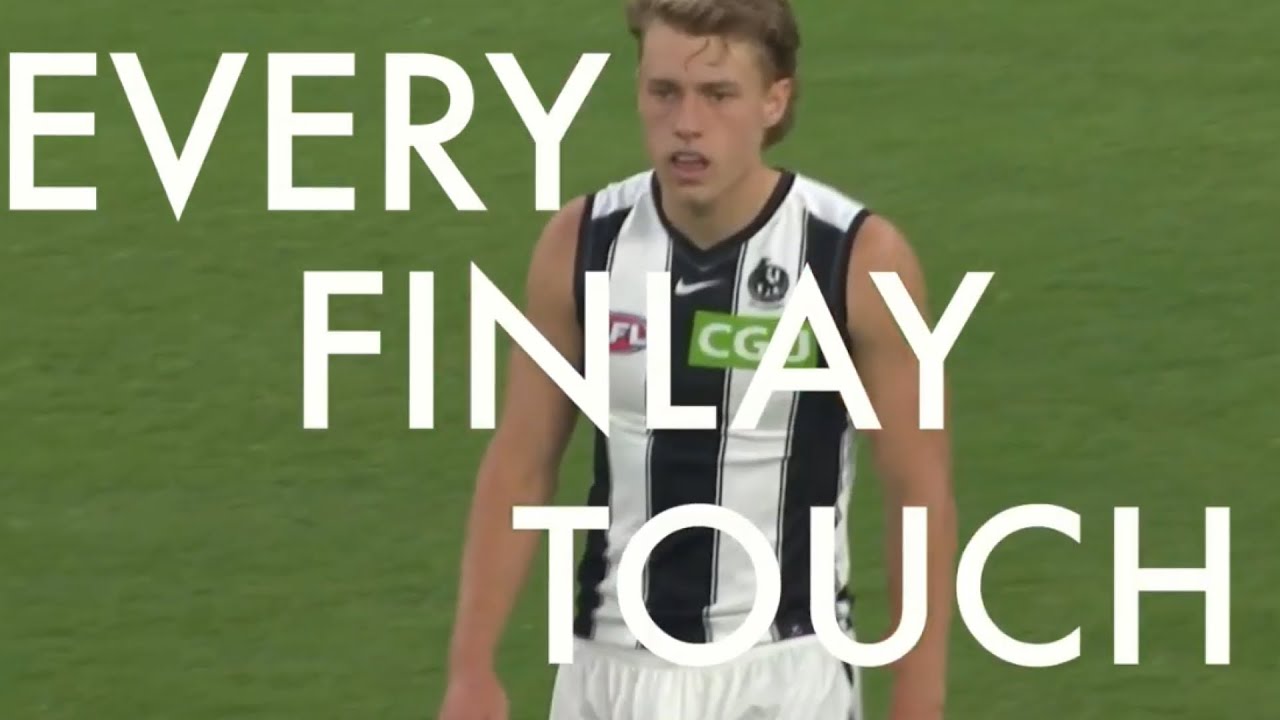Every Finlay Macrae Touch on Debut - YouTube
