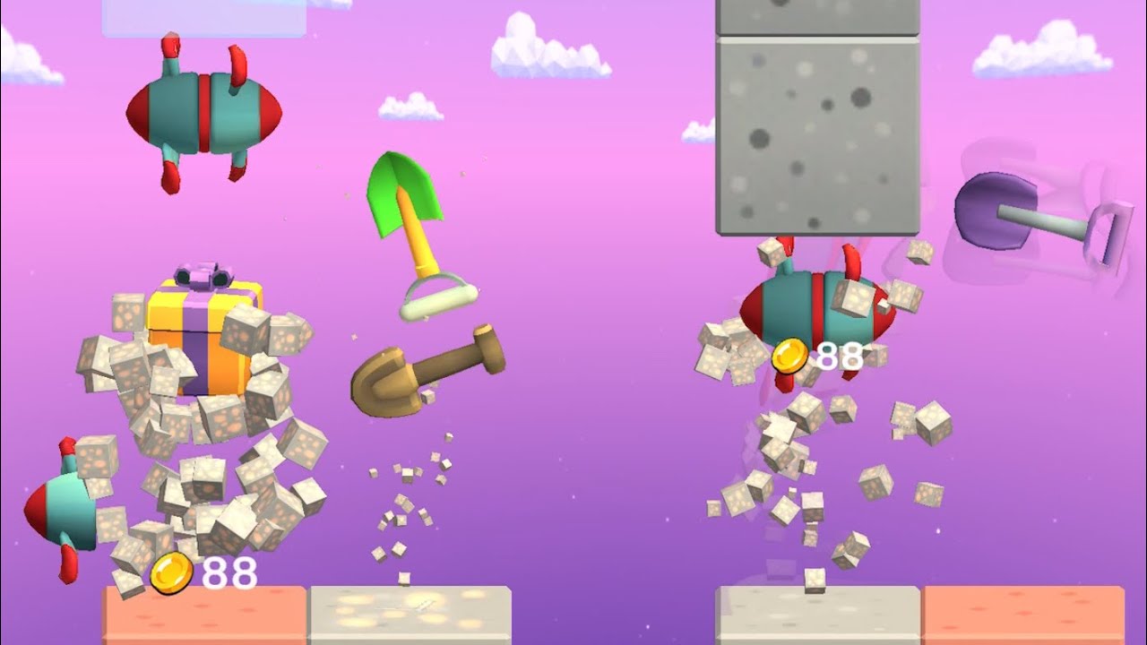 Merge and Dig - All Levels Gameplay Android, iOS - YouTube