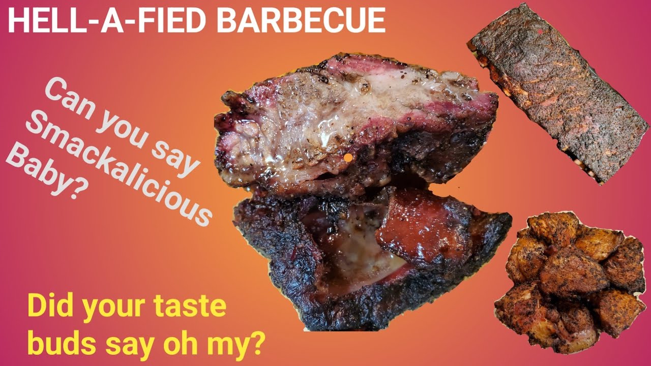 Labor Day Smoke Beef And Pork Ribs And Chicken Hell A Fied Barbecue Youtube