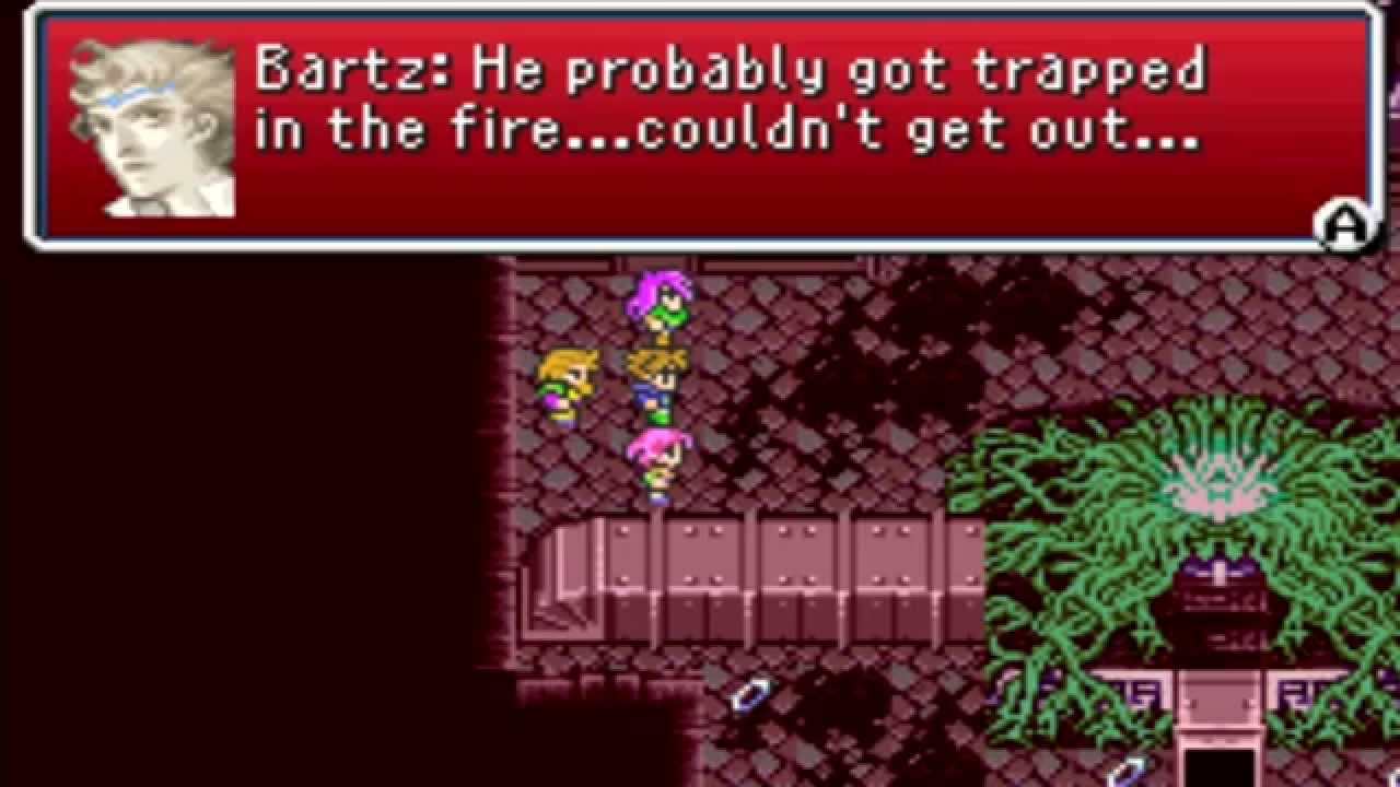 Final Fantasy 5 Advance (GBA) Part 12 Escaping from Karnak Castle and ...