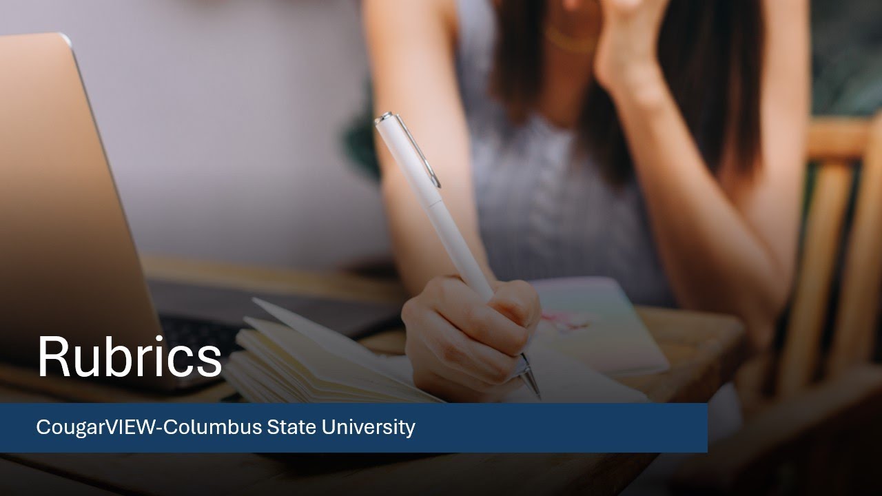 Rubrics-CougarVIEW Tutorial - YouTube