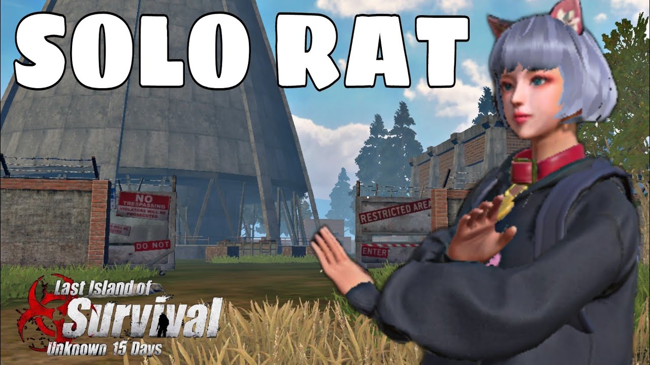 I became a solo Nuclear rat in Last Island of Survival - YouTube
