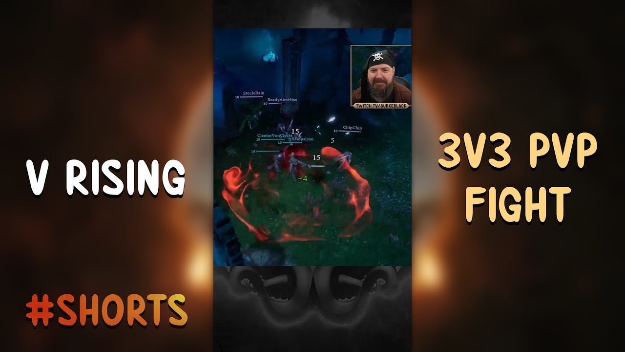 3V3 PVP FIGHT • V Rising #Shorts - YouTube