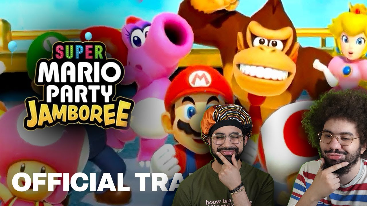 Super Mario Party Jamboree Trailer Reaction - YouTube