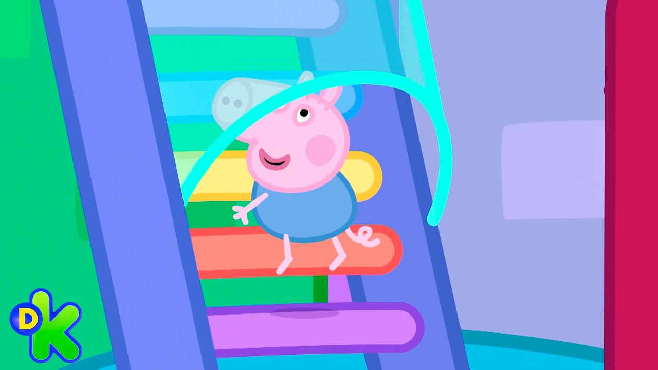 O irmão mais novo da Peppa surpreende a todos em sua festa | Peppa Pig ...