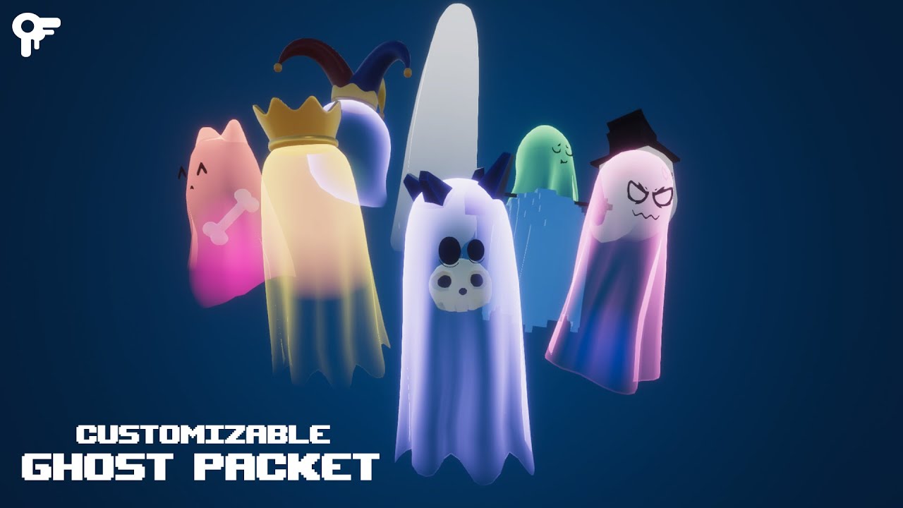 Customizable Ghost - Customizable Monsters Series - YouTube