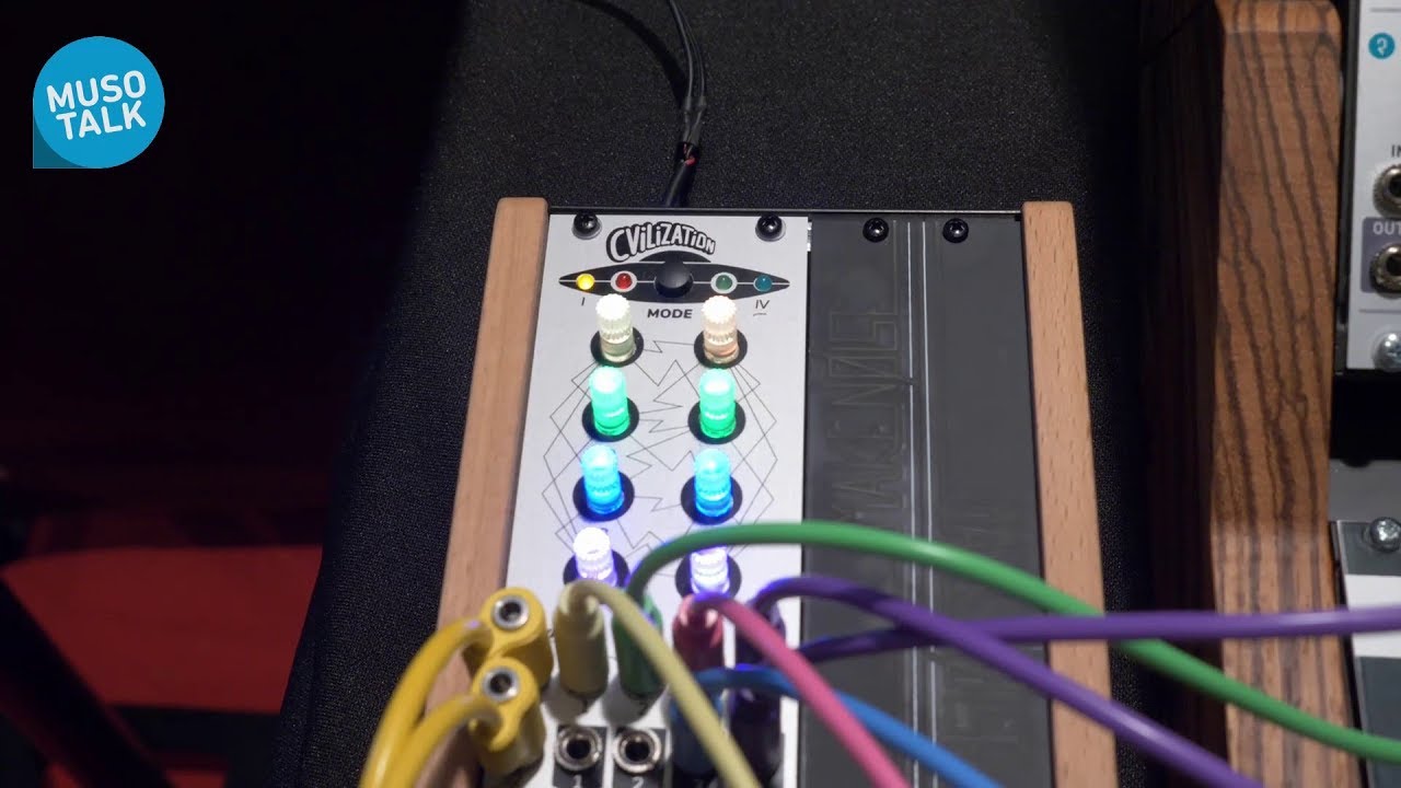 U-He CVilization Euro Rack Utility Modul - Superbooth 2018 - YouTube