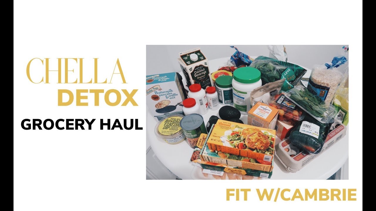 FIT WITH CAMBRIE FESTIVAL DETOX | Day 0 Grocery Haul - YouTube