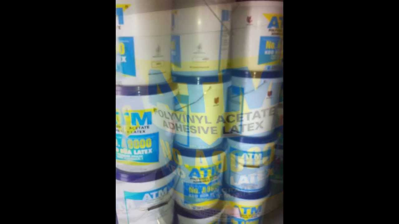 Keo sữa Latex No A135, No 9000, ATM Matít vàng - YouTube