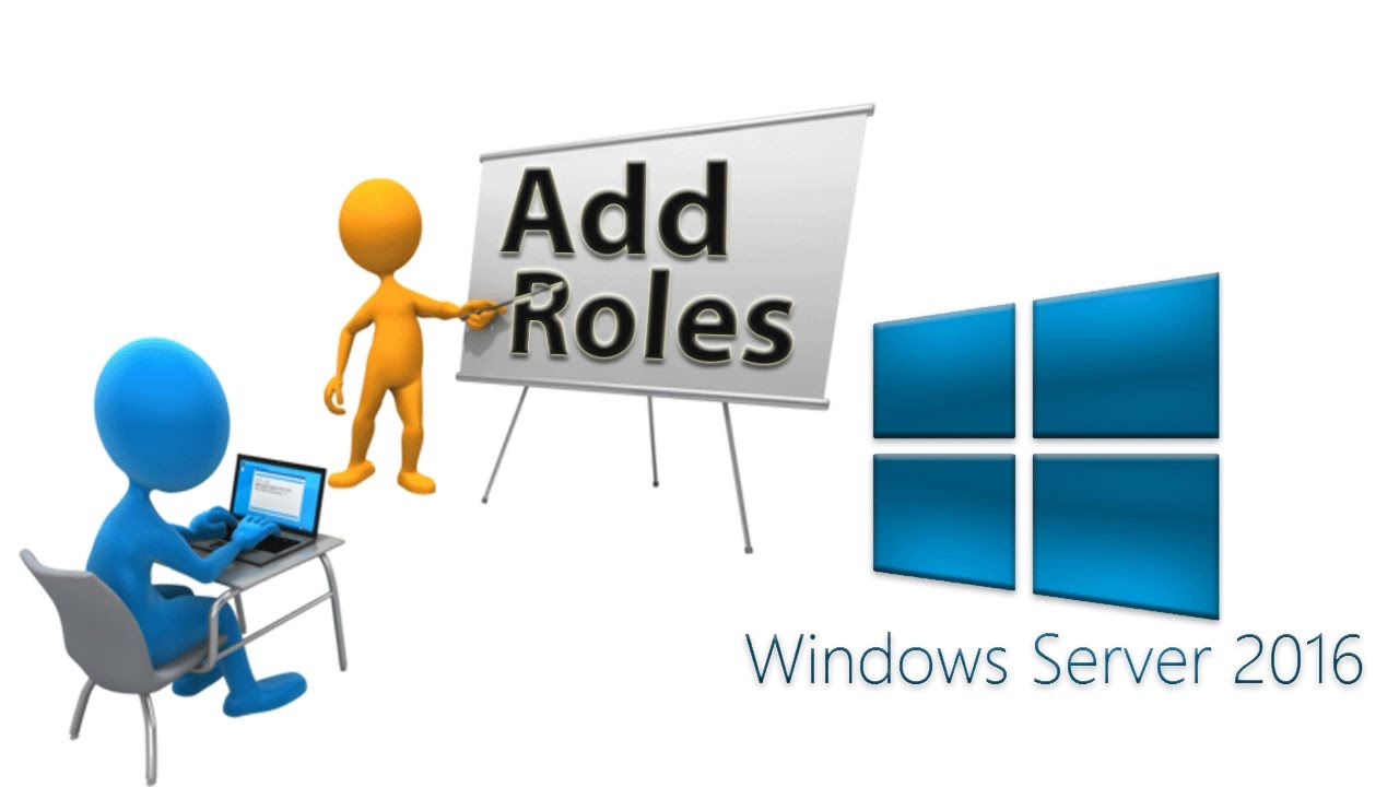 Microsoft Windows 2016 Server Lesson #4 - Add Roles, Active Directory ...