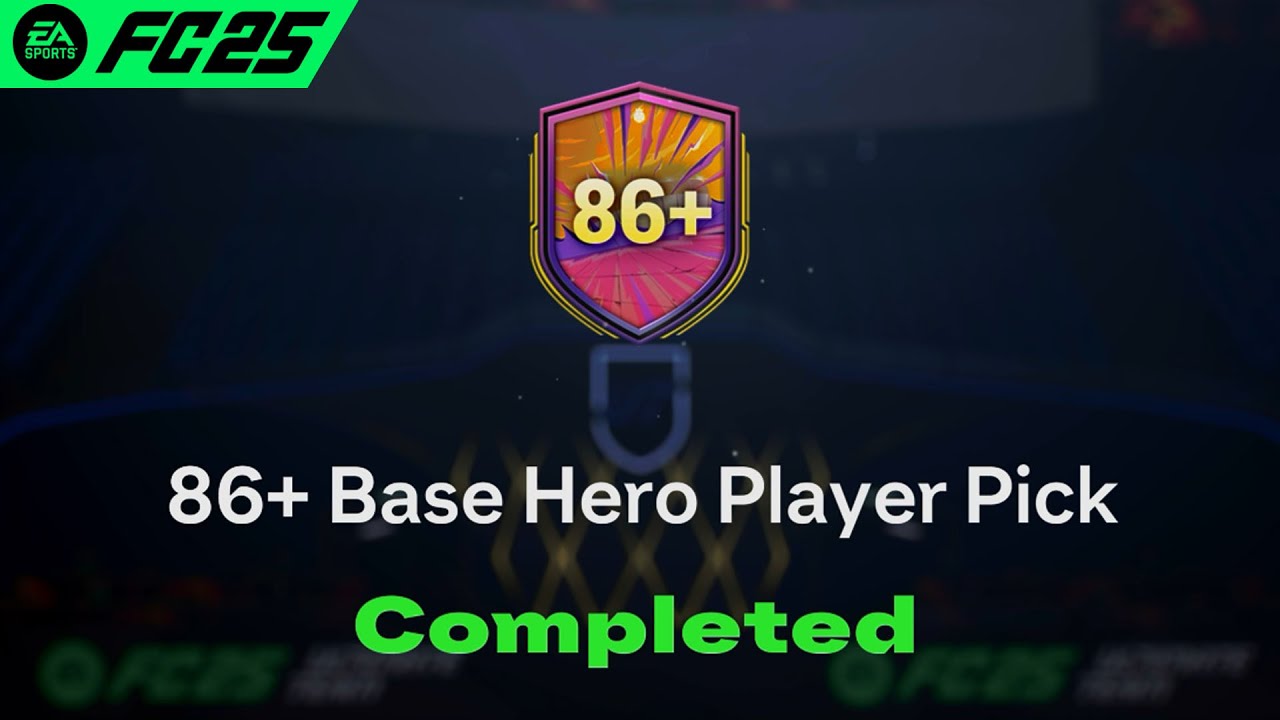 86+ Base Hero Upgrade SBC Solution Completed - Cheapest Solution FC 25 ...
