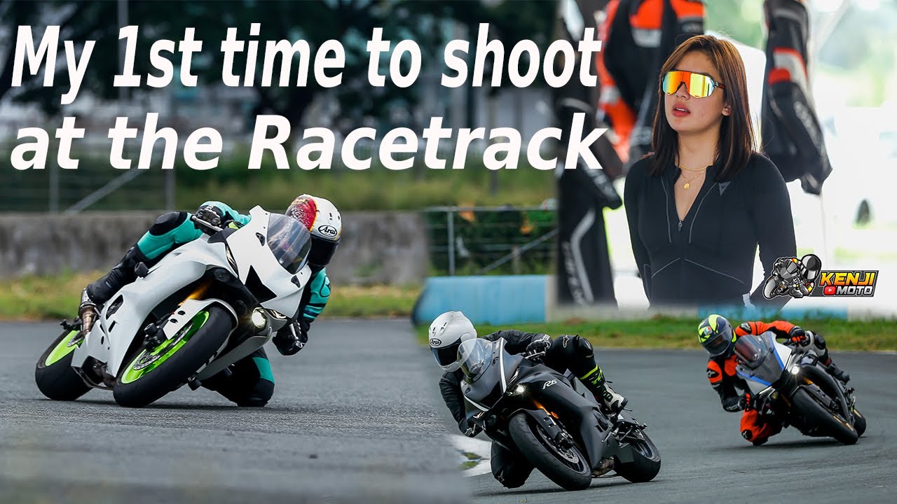 Trackday shoot with Bianca Rufinno feat. Kuya Naj Abdul and Upak riders ...
