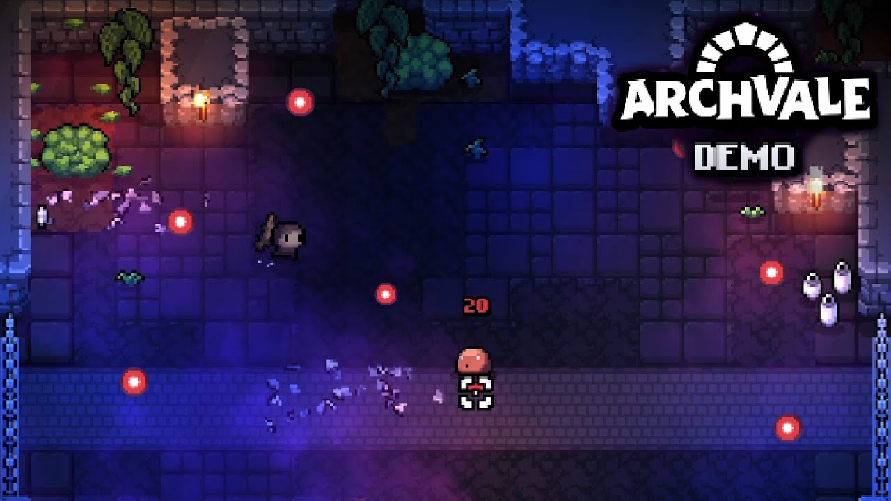 Fun Gorgeous Bullet Hell RPG | Archvale (Demo) - YouTube