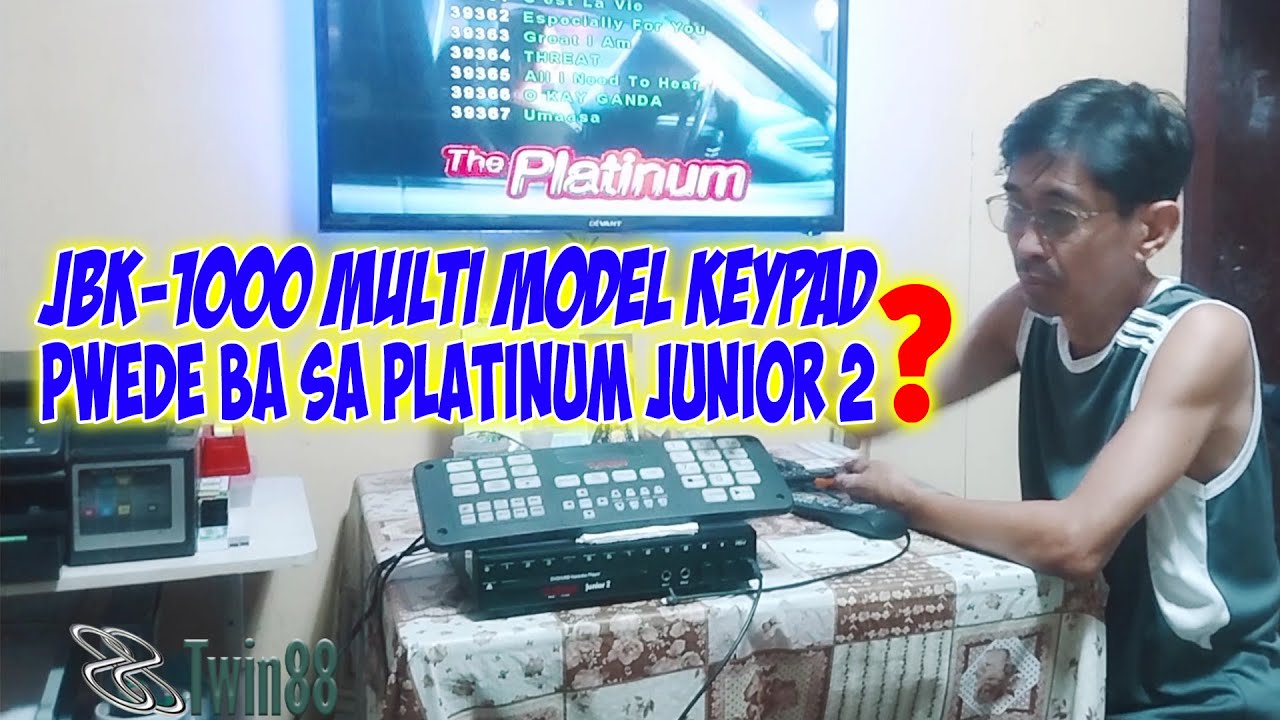 Test Videoke Keypad sa Platinum Junior 2 | Platinum JBK-1000 Multi ...